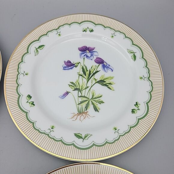 Georges Briard | Dining | Georges Briard Set 4 Salad Plates Victorian ...
